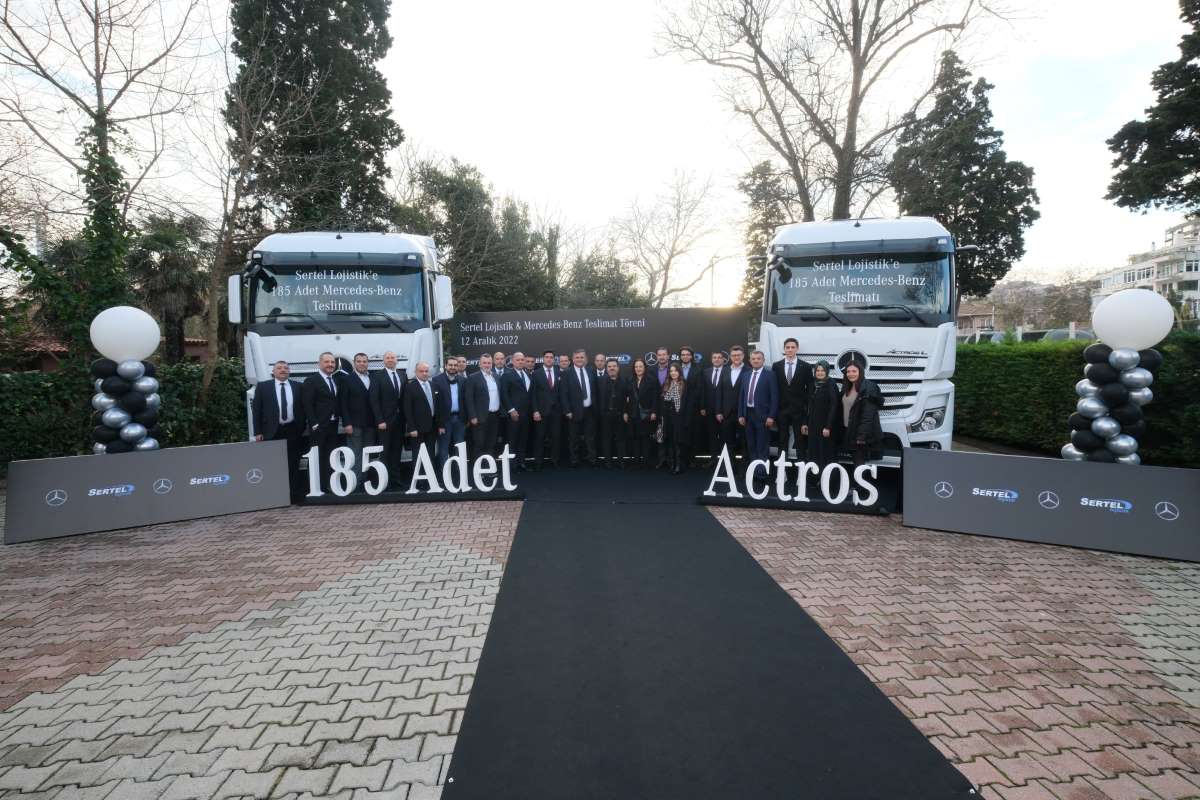 Sertel Lojistik Filosu 185 Mercedes Actros ile Güçlendi - Ticari ...